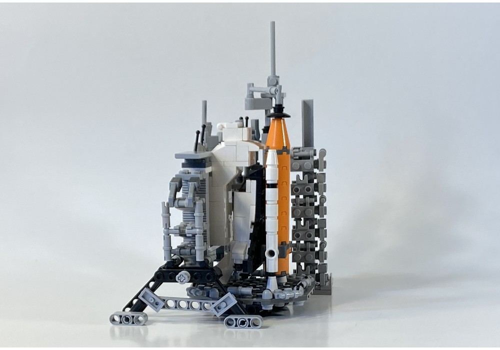 Lego Moc Launch Complex 39b Desk Display By Bam Mocs Rebrickable