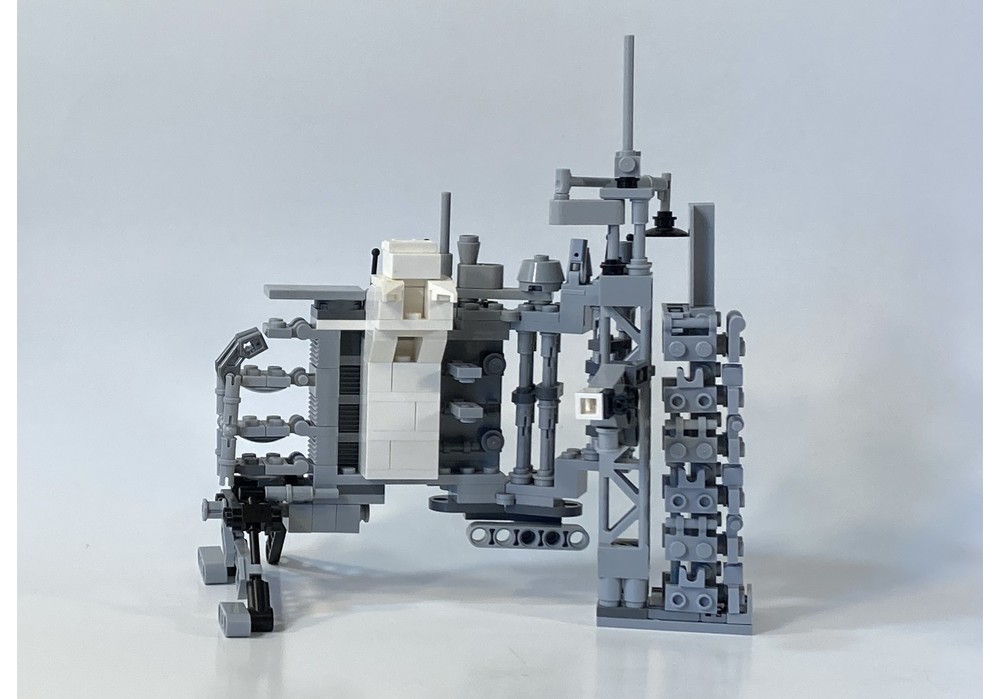 Lego Moc Launch Complex 39b Desk Display By Bam Mocs Rebrickable