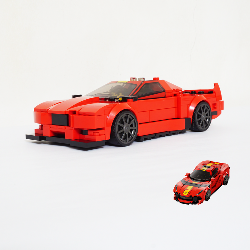 LEGO MOC 76914 Honda NSX by KMPMOCS | Rebrickable - Build with LEGO