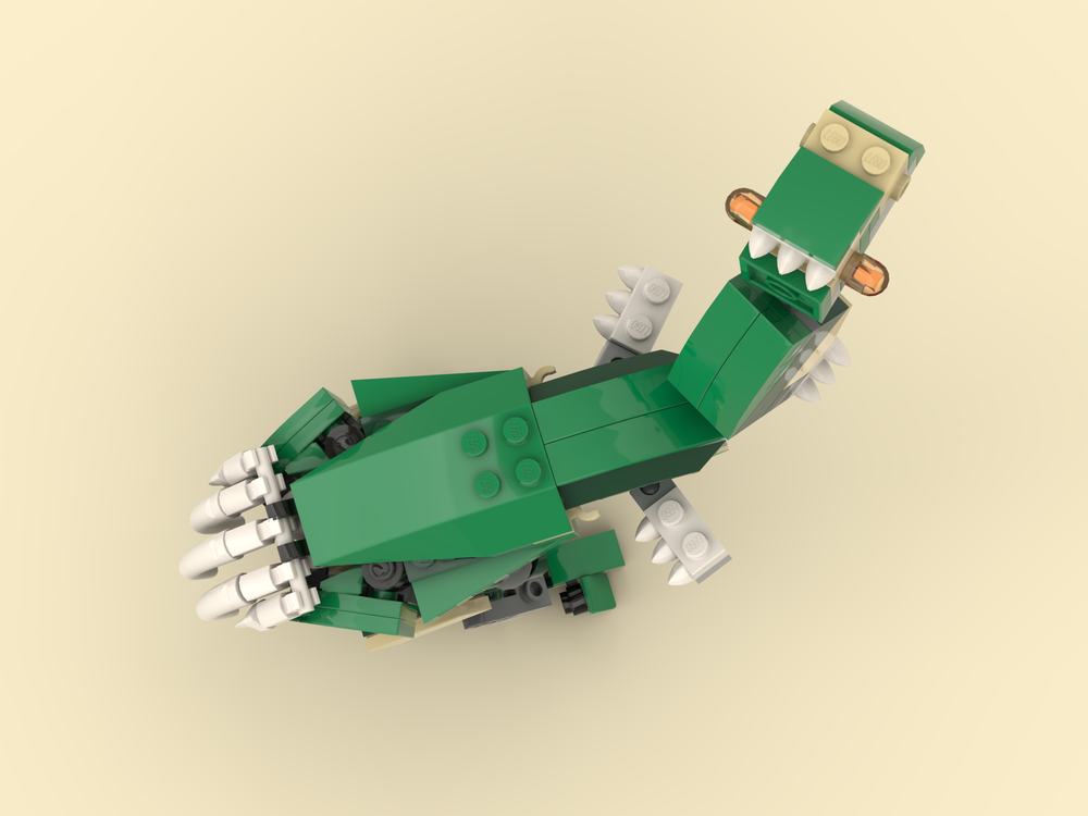Lego Moc 31058 Gastornis As Herbivore By Ambrosino Rebrickable