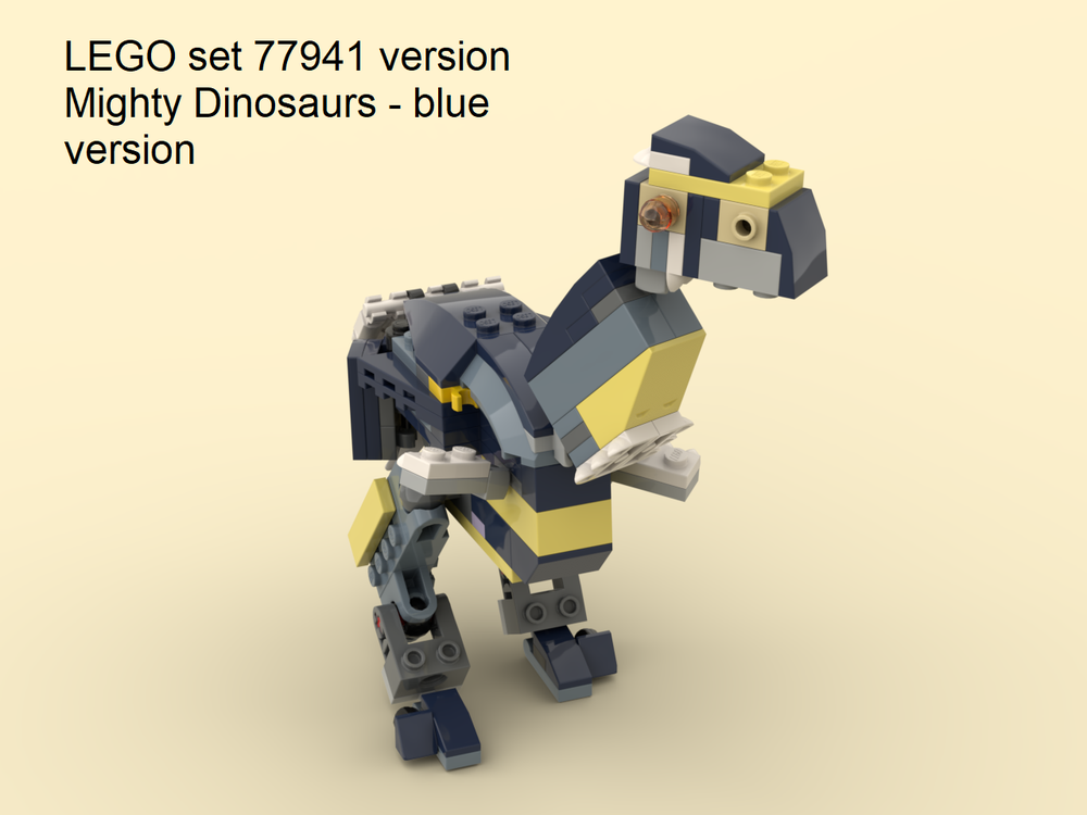 Lego Moc 31058 Gastornis As Herbivore By Ambrosino Rebrickable