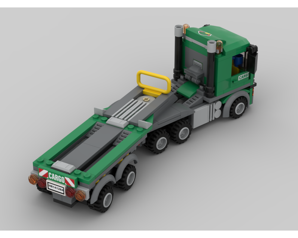 LEGO MOC Cargo Cabover & Container Trailer by HaulingBricks ...