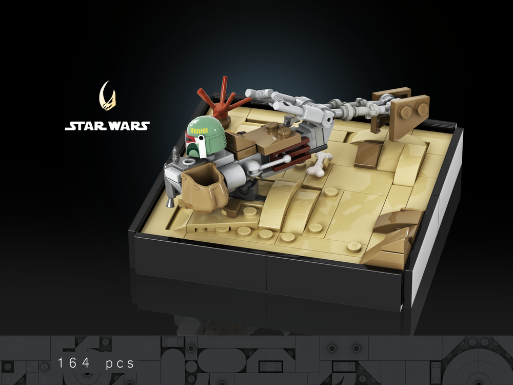 Lego Moc The Mandalorian Speeder By Marius2002 Rebrickable Build