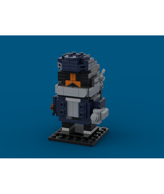 LEGO MOC Risk of Rain 2- Captain Brickheadz by Penguins and plastic ...