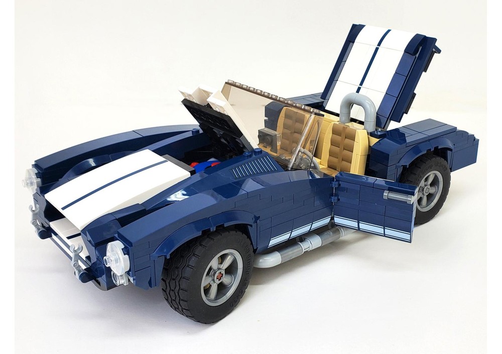 Lego Moc 10265 Shelby Cobra 427 By Braydl Rebrickable Build With Lego
