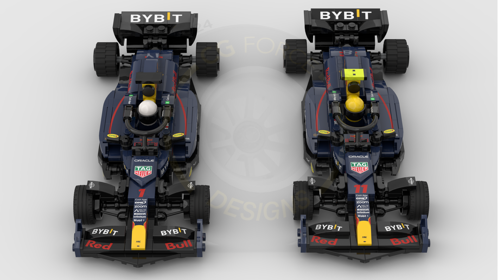 LEGO MOC F1 Redbull RB19 by CGForceDesigns | Rebrickable - Build with LEGO