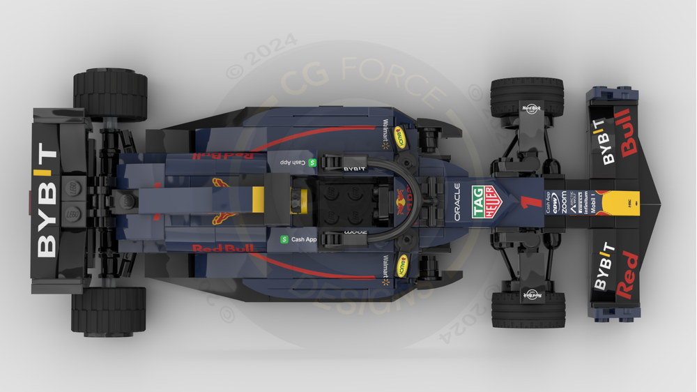 LEGO MOC F1 Redbull RB19 by CGForceDesigns | Rebrickable - Build with LEGO
