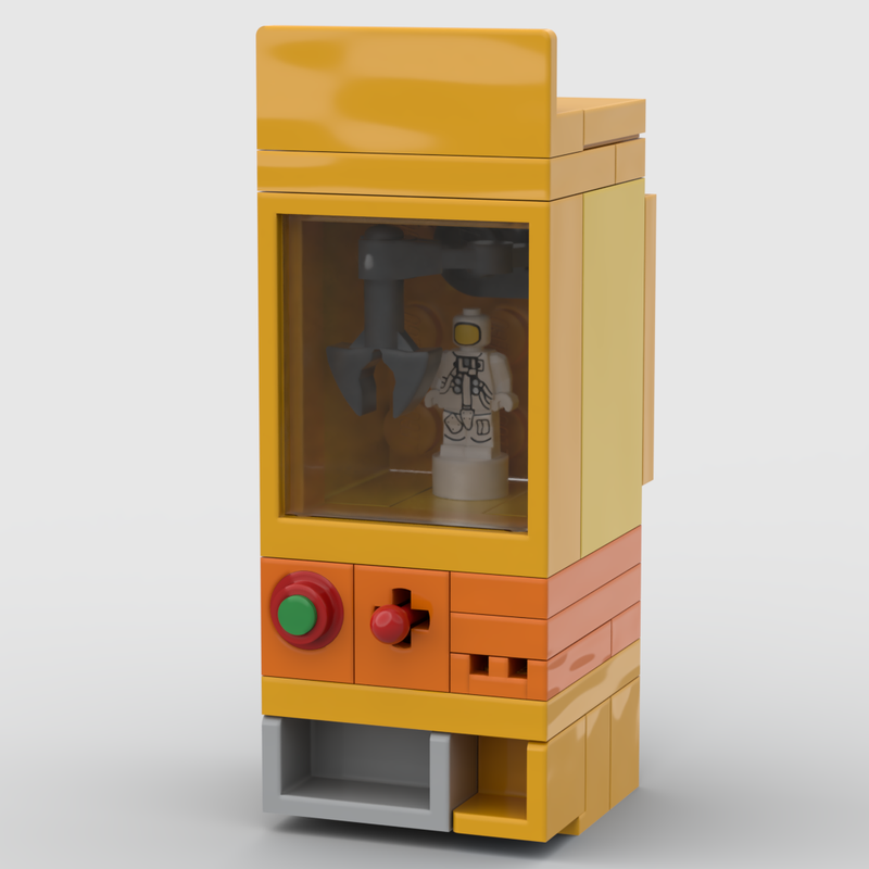 LEGO MOC Arcade Claw Machine by Ptchnk | Rebrickable - Build with LEGO