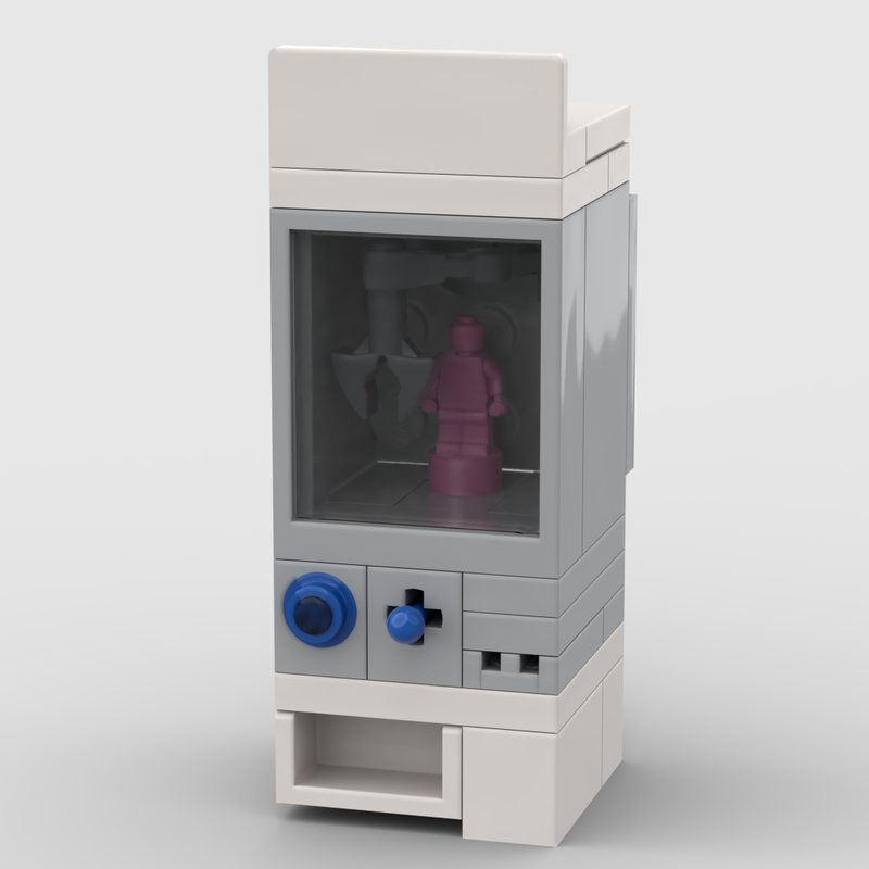 LEGO MOC Arcade Claw Machine by Ptchnk | Rebrickable - Build with LEGO