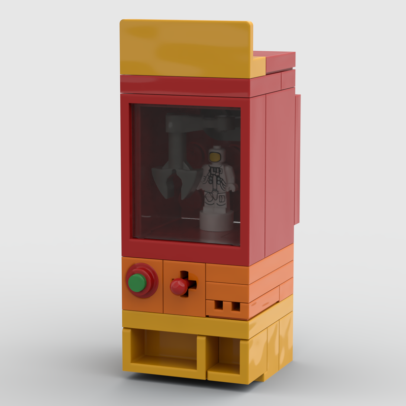 LEGO MOC Arcade Claw Machine by Ptchnk | Rebrickable - Build with LEGO