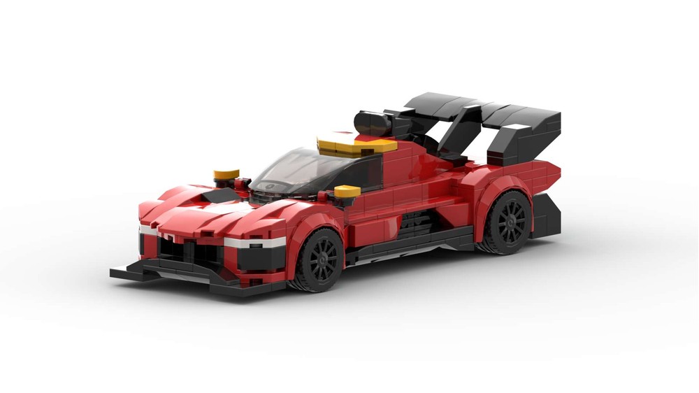 Lego Moc Fia Wec Ferrari 499p By Barsim70 Rebrickable Build With Lego