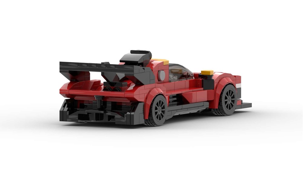 Lego Moc Fia Wec Ferrari 499p By Barsim70 Rebrickable Build With Lego