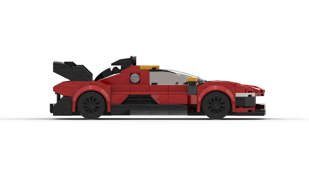Lego Moc Fia Wec Ferrari 499p By Barsim70 Rebrickable Build With Lego
