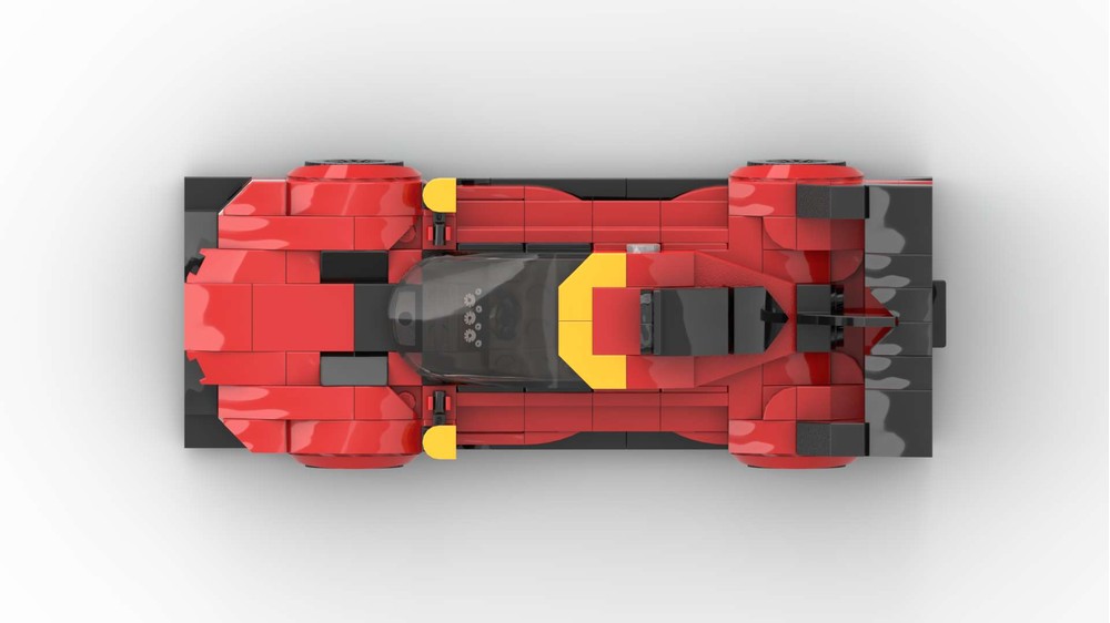 Lego Moc Fia Wec Ferrari 499p By Barsim70 Rebrickable Build With Lego
