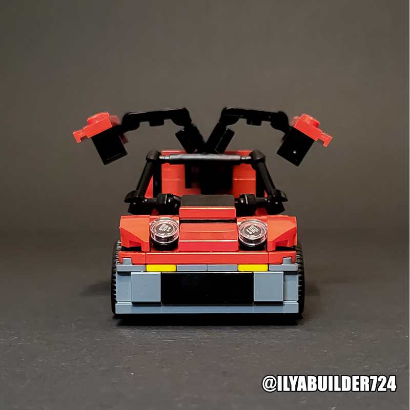 LEGO MOC Autozam AZ-1 by ilyabuilder724 | Rebrickable - Build with LEGO
