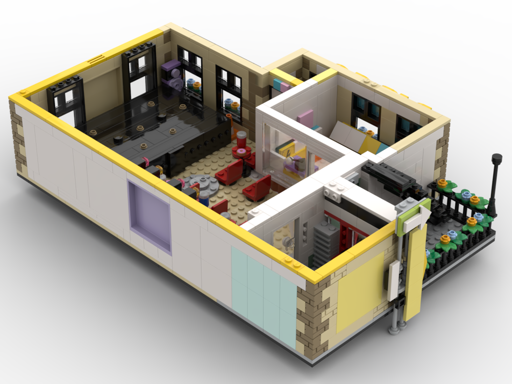 Lego Moc Sitcom Suite Bts Dynamite Club By Brick Artisan