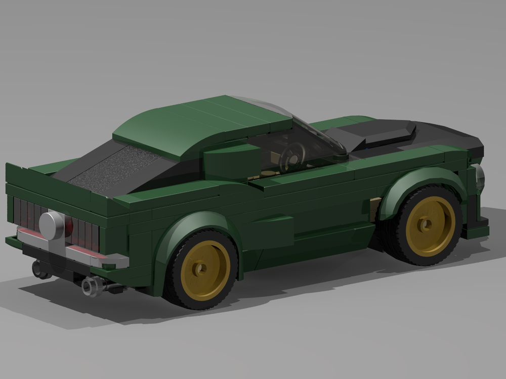 LEGO MOC 1967 Shelby Mustang GT350 by deconsnowman | Rebrickable ...