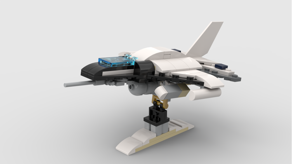 LEGO MOC 31134 F-16 Fighter by BrickIntelligence | Rebrickable - Build ...