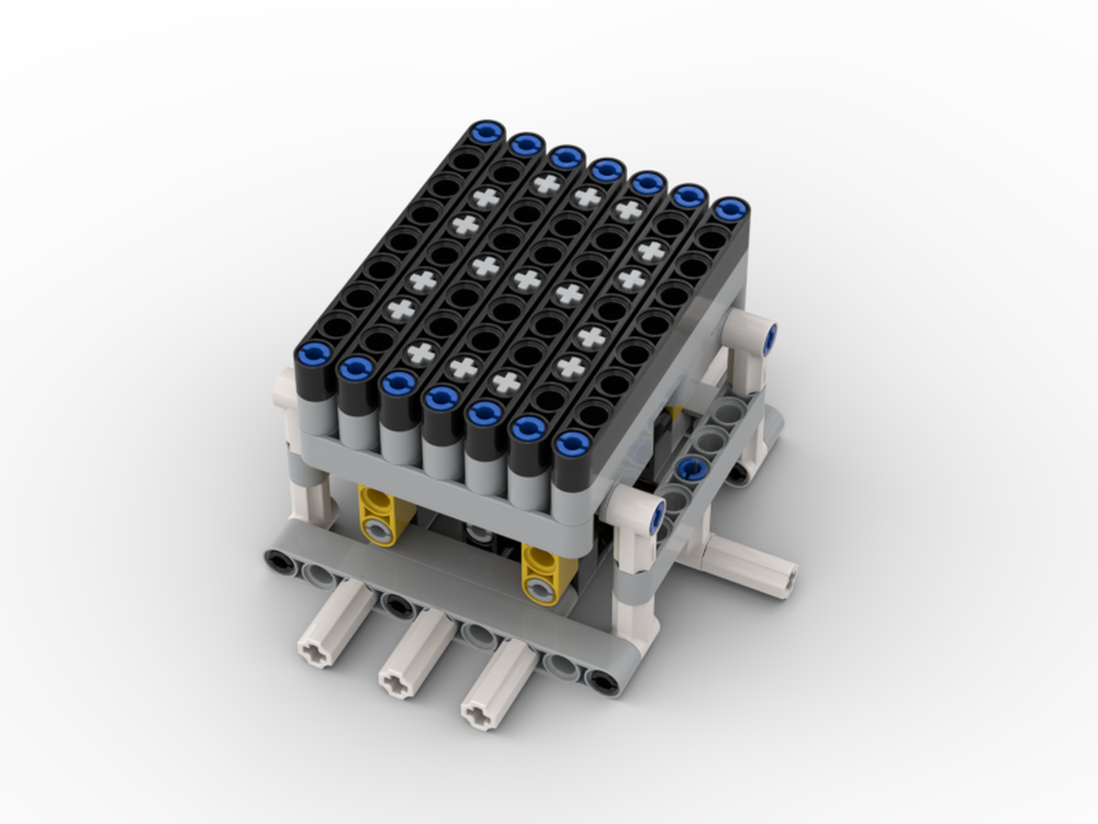 Lego Moc Seven Segment Display 2 By Bd Technic Rebrickable Build