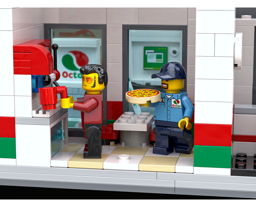 LEGO MOC Lego City Service Station by brickingfromhome | Rebrickable ...