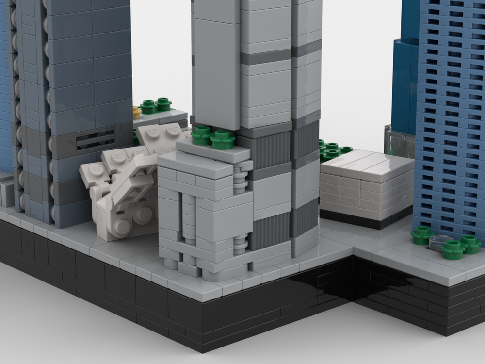 LEGO MOC 2 WTC - NYC by Taters | Rebrickable - Build with LEGO