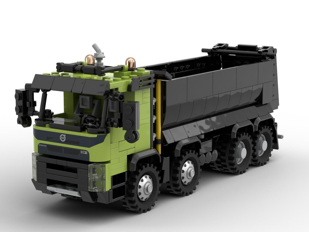 LEGO MOC Volvo FMX Tipper by Yellow.LXF | Rebrickable - Build with LEGO