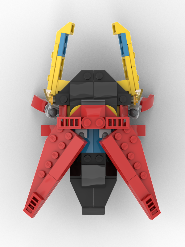 LEGO MOC Stag Beetle by zengogobrick | Rebrickable - Build with LEGO