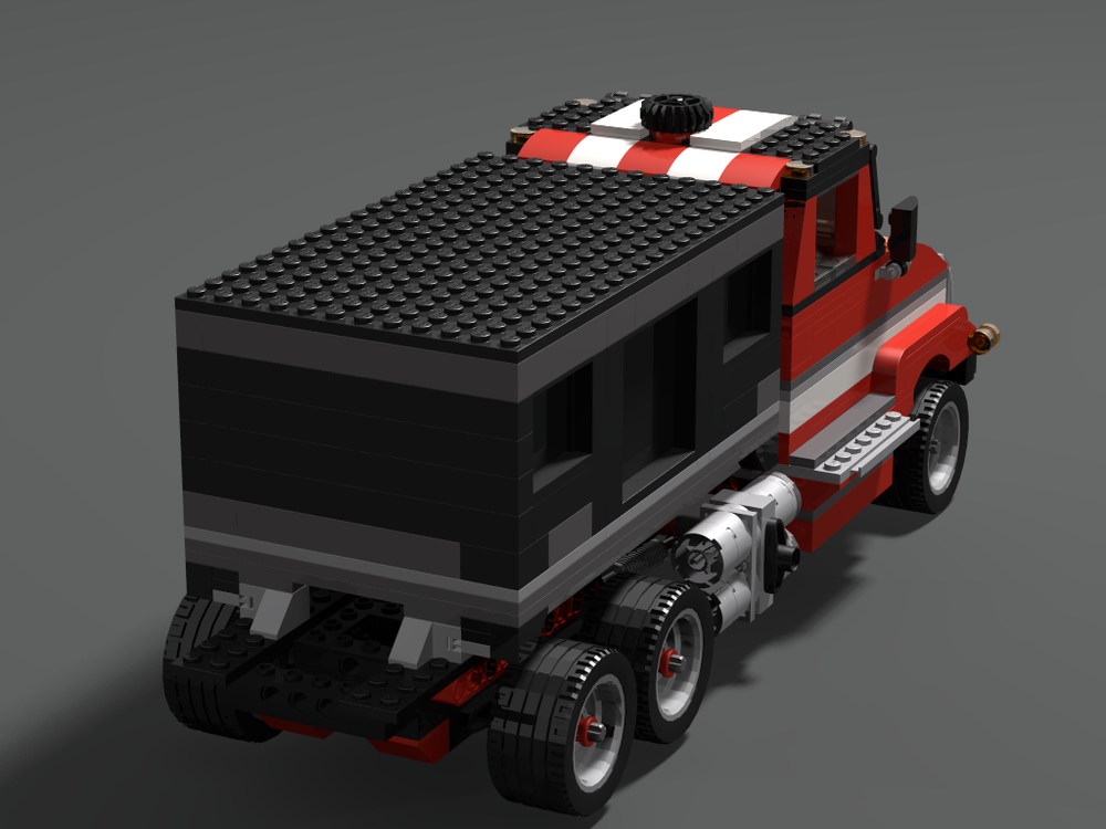 LEGO MOC Old Truck by RSLuked | Rebrickable - Build with LEGO