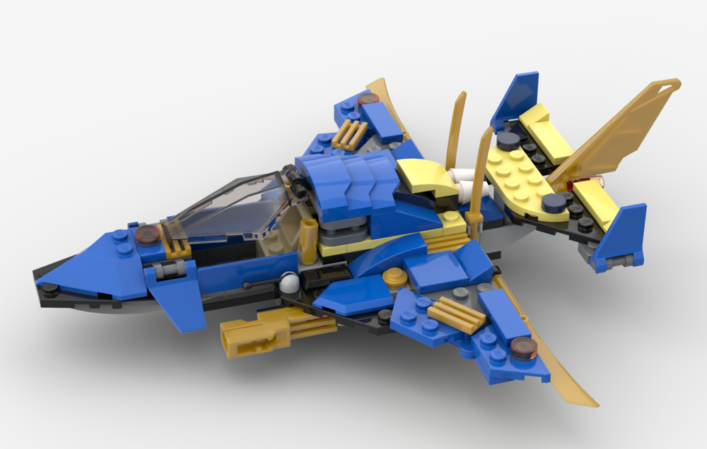 LEGO MOC 71784 Jays Delta Wing Jet by crazy8ron | Rebrickable - Build ...