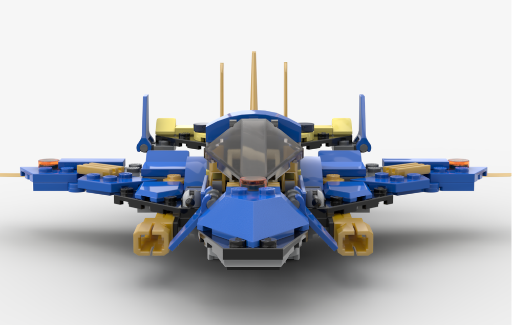 LEGO MOC 71784 Jays Delta Wing Jet by crazy8ron | Rebrickable - Build ...