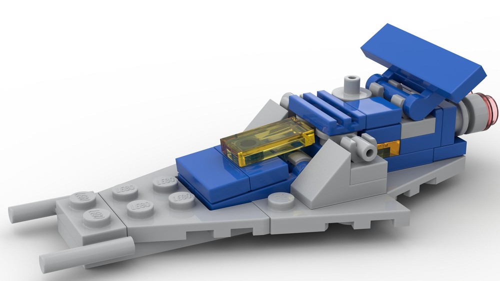 LEGO MOC Micro 924 Classic Space Transporter by Dujk | Rebrickable ...