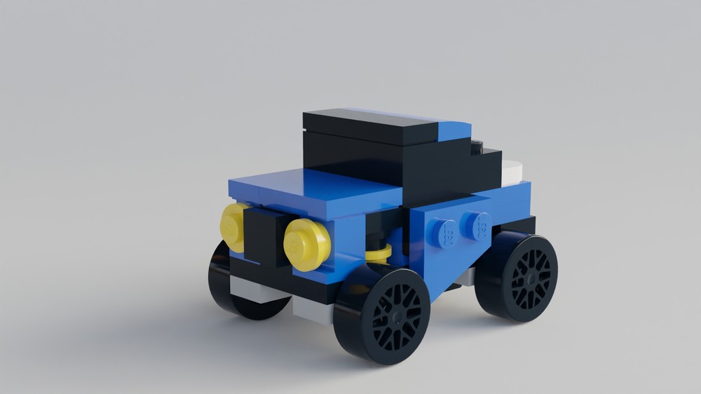 LEGO MOC 30343 Big Car by BloodyPun | Rebrickable - Build with LEGO