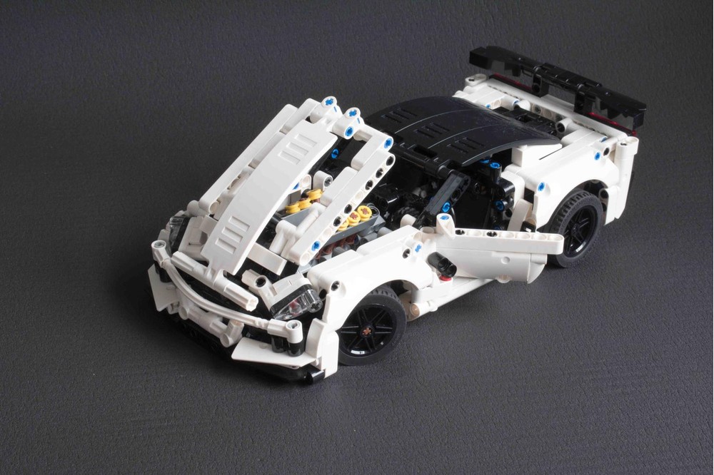 Lego Moc 42093 Mod White By Jelo Rebrickable Build With Lego