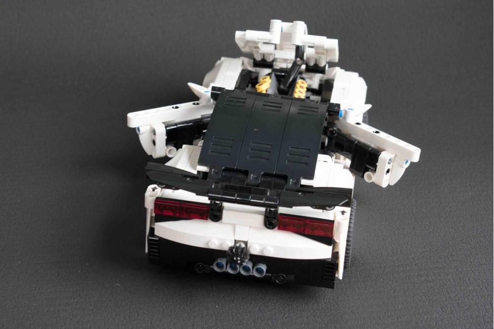 Lego Moc 42093 Mod White By Jelo Rebrickable Build With Lego