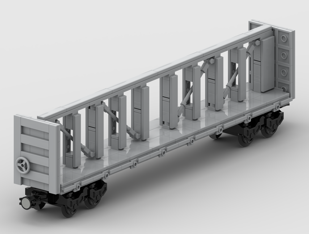 LEGO MOC US Centerbeam Car by BuMu | Rebrickable - Build with LEGO