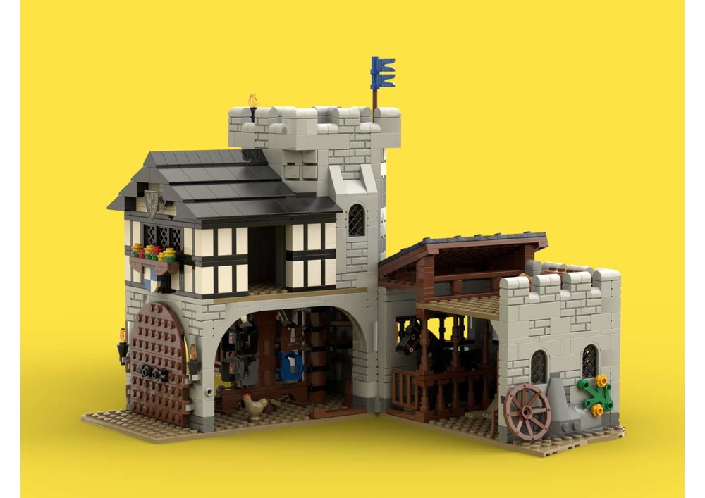 LEGO MOC Falcon's Stable by lux.bricks | Rebrickable - Build with LEGO