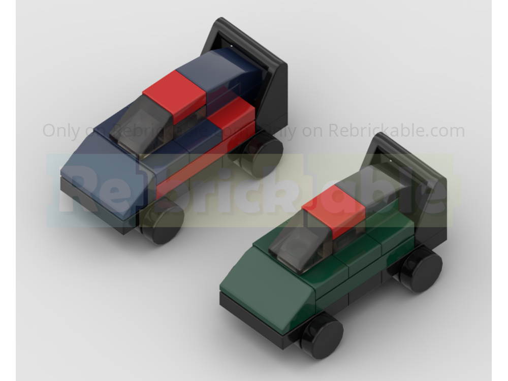LEGO MOC-141513 Le Minis - Advent Sized Le Mans Racing Cars - LMP2 ...