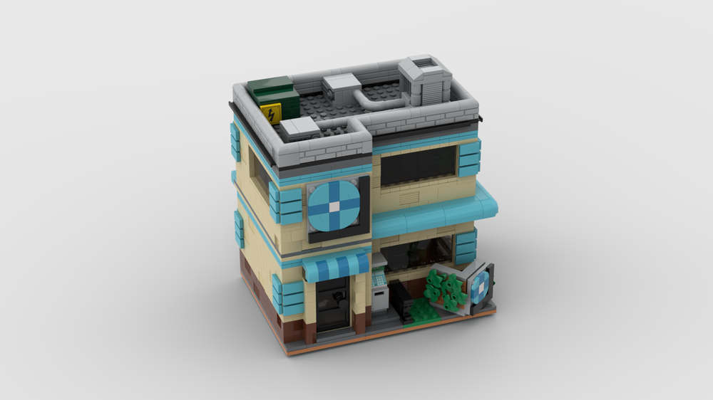 LEGO MOC Bank by davidgitz | Rebrickable - Build with LEGO
