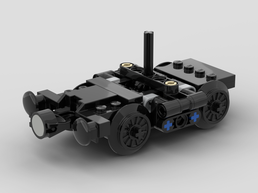 LEGO MOC [OBSOLETE] Motorized Technic Train Bogie with Buffers by ...