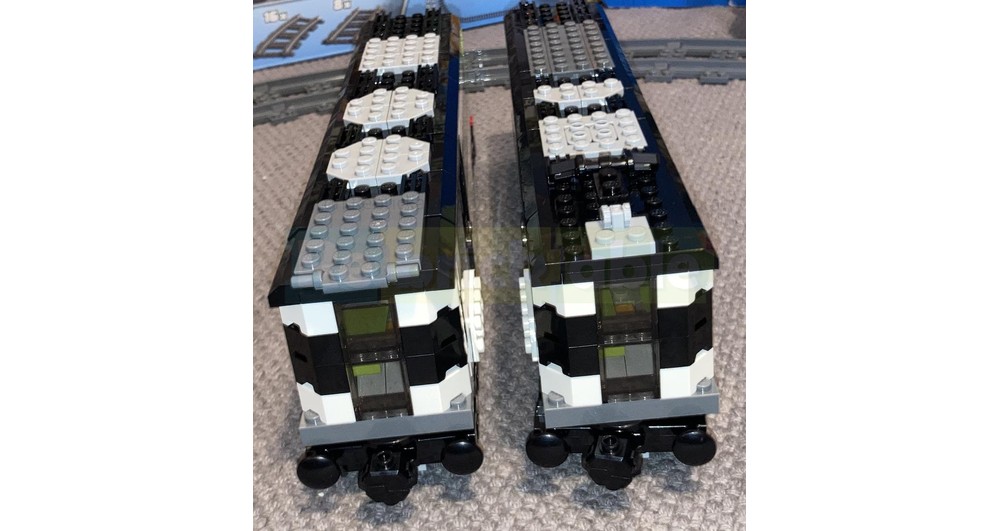 Lego Moc 60337 Alternate Build Croydon Tramlink Bombardier Cr4000