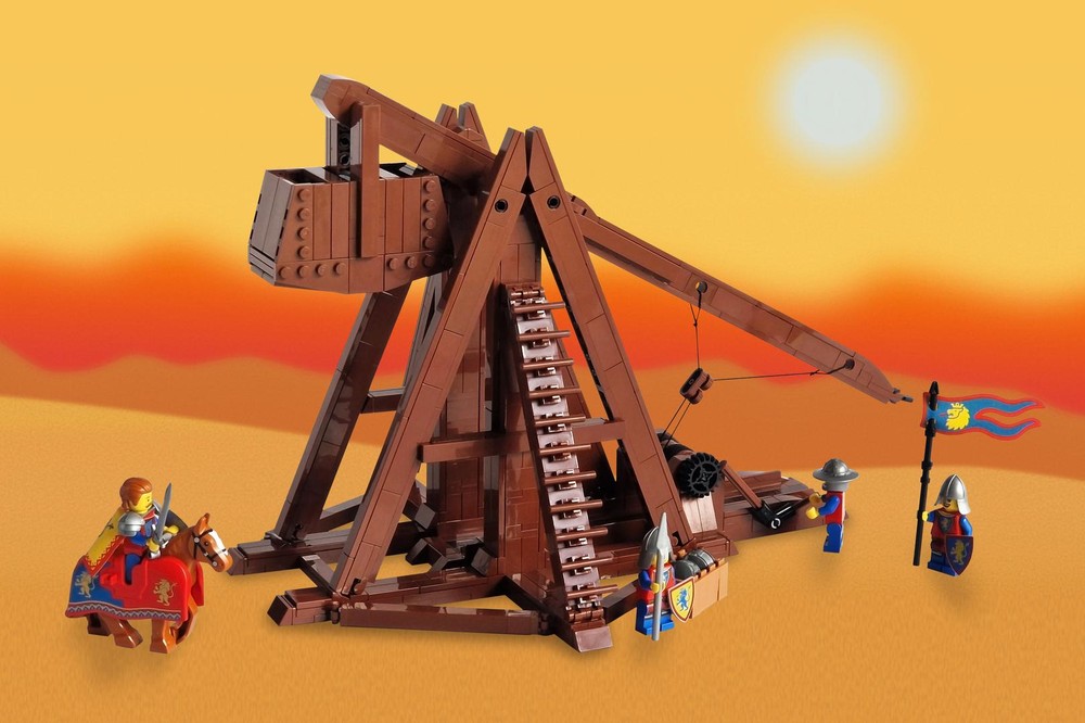 LEGO MOC Medieval Trebuchet by EDGE OF BRICKS | Rebrickable - Build ...