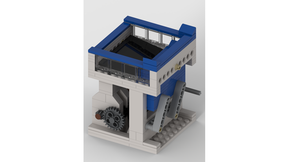 Lego Moc 10x10 Stepper Interactive Build With Shared Power By Woline Rebrickable Build With Lego
