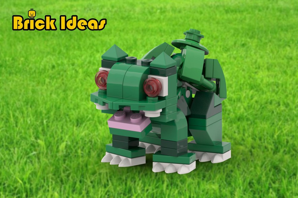 LEGO MOC Bulbasaur (Pokémon) by Brick_Ideas | Rebrickable - Build with LEGO