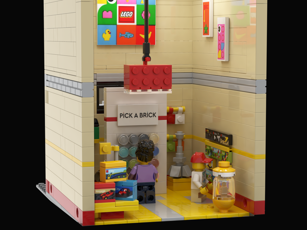 Lego Moc The Lego Store By Lordbricker Rebrickable Build With Lego