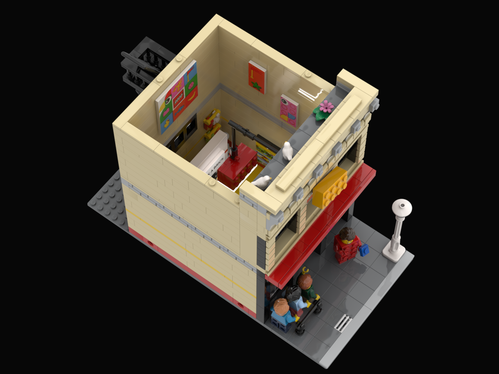 Lego Moc The Lego Store By Lordbricker Rebrickable Build With Lego