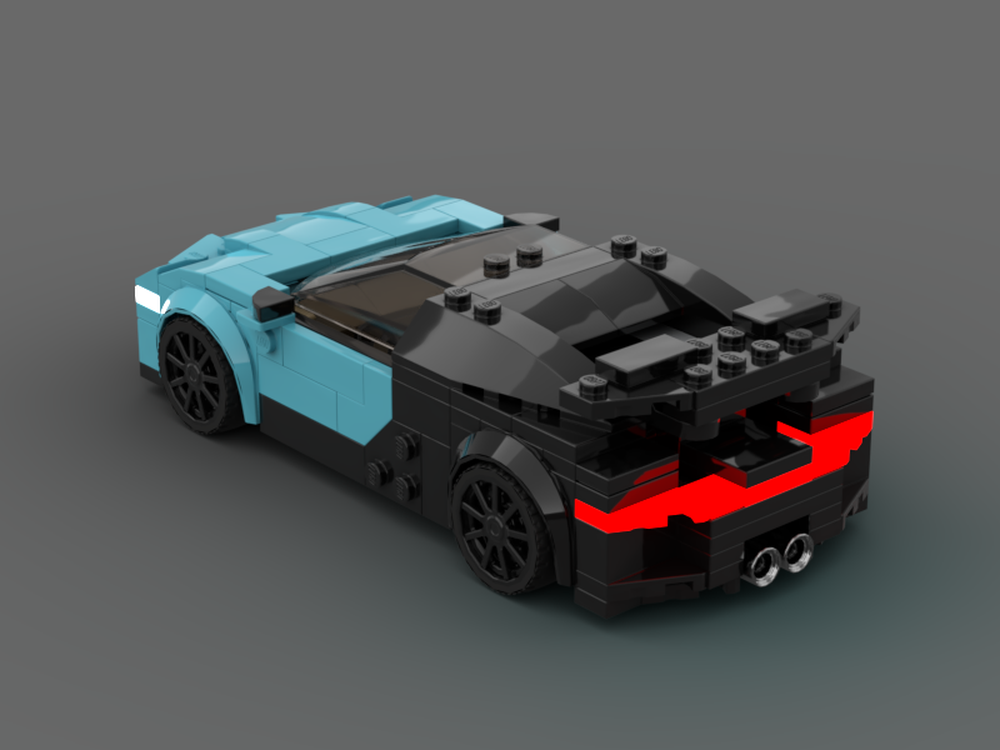 Lego Moc Bugatti Chiron By Xkkxldxrnxk Rebrickable Build With Lego