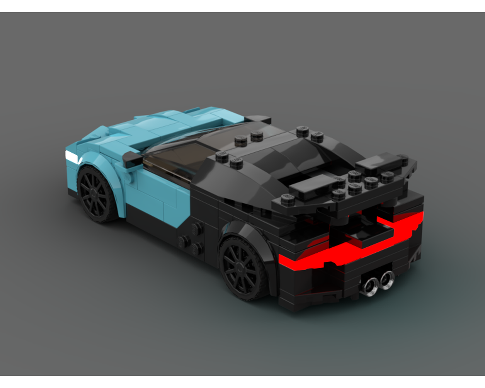 Lego Moc Bugatti Chiron By Xkkxldxrnxk Rebrickable Build With Lego