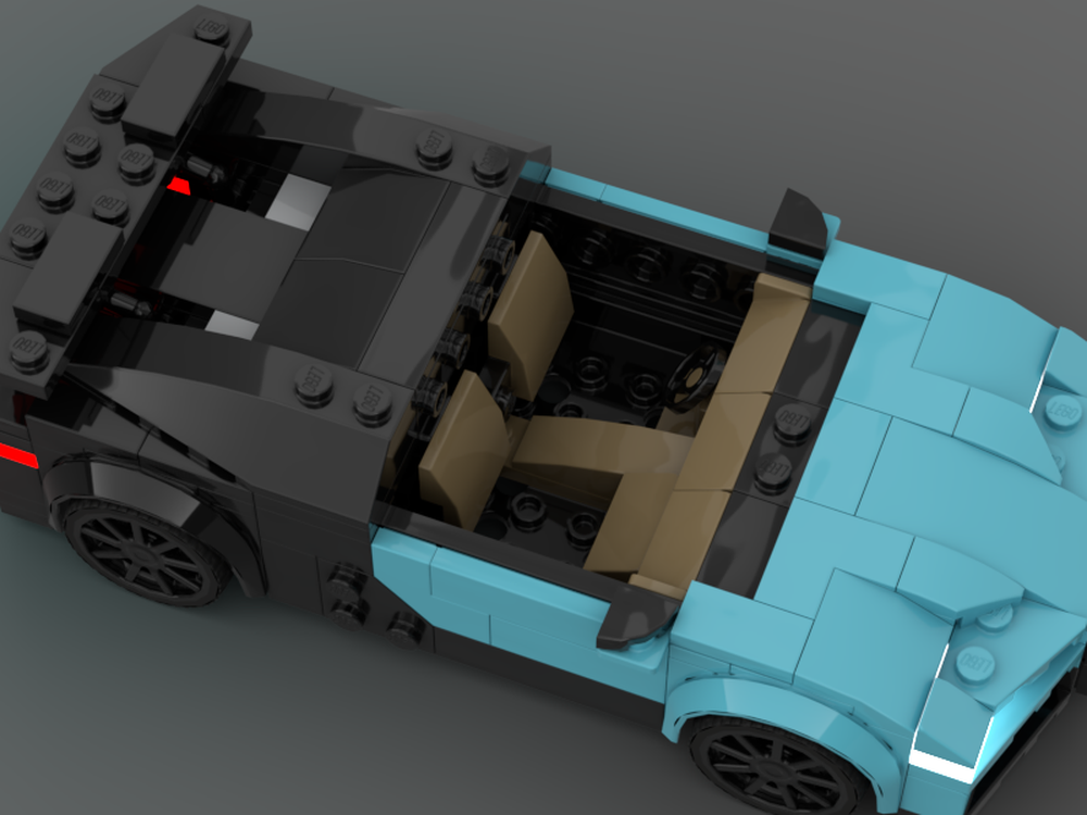 Lego Moc Bugatti Chiron By Xkkxldxrnxk Rebrickable Build With Lego