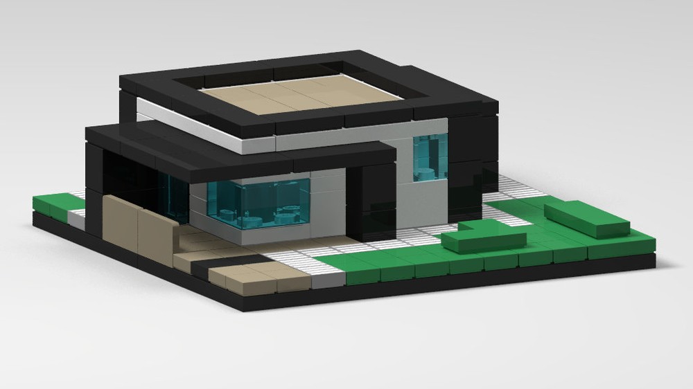 LEGO MOC Modern Home Mini by cod1 | Rebrickable - Build with LEGO