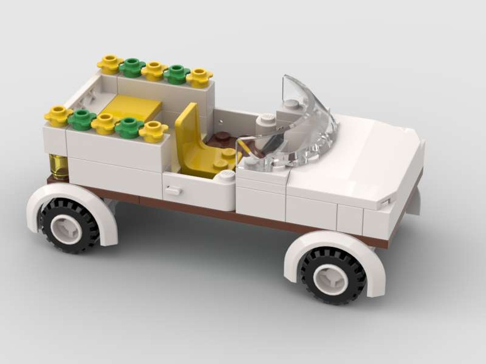 LEGO MOC Sunshine Convertible by hughesathome | Rebrickable - Build ...